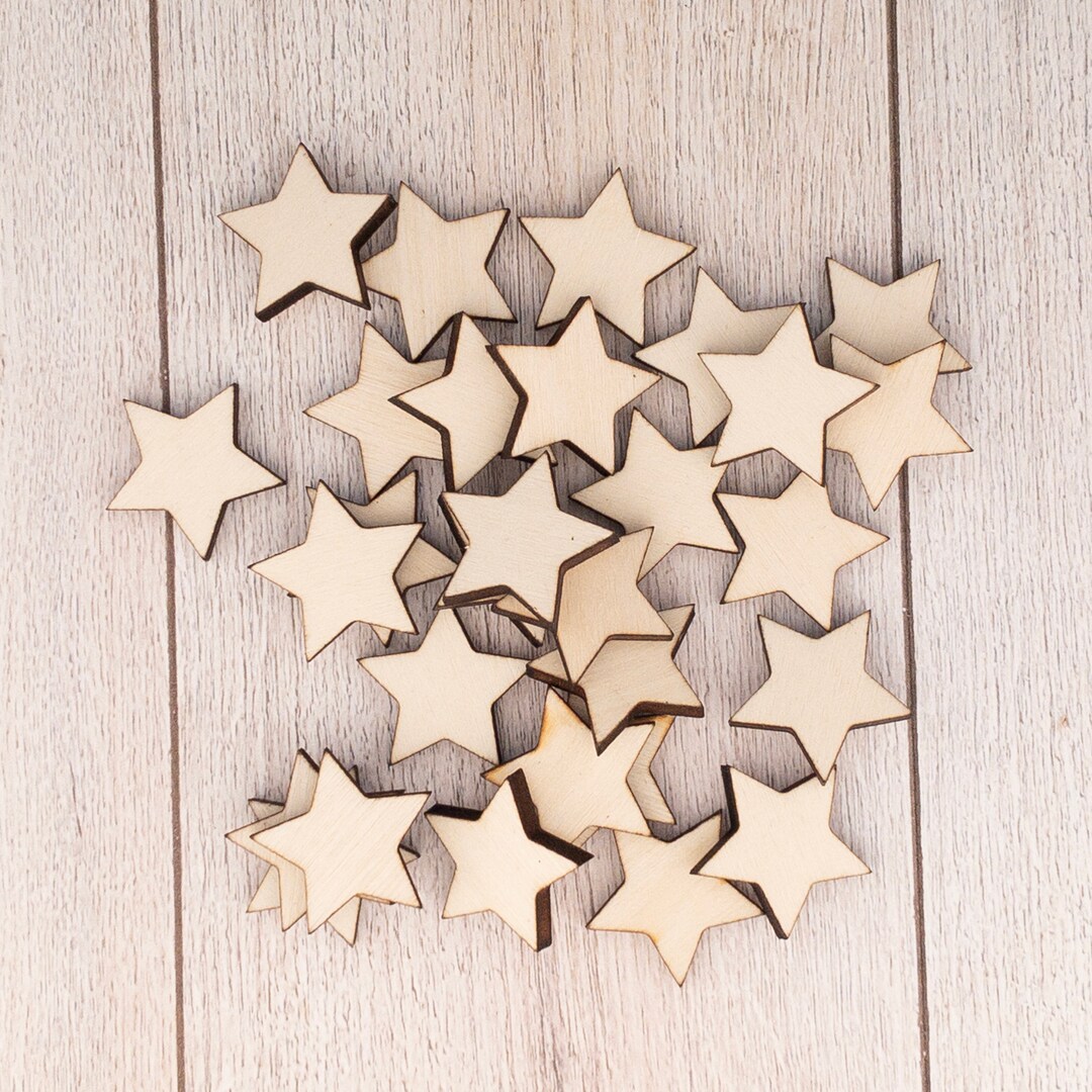 Plywood Stars 20mm - Etsy