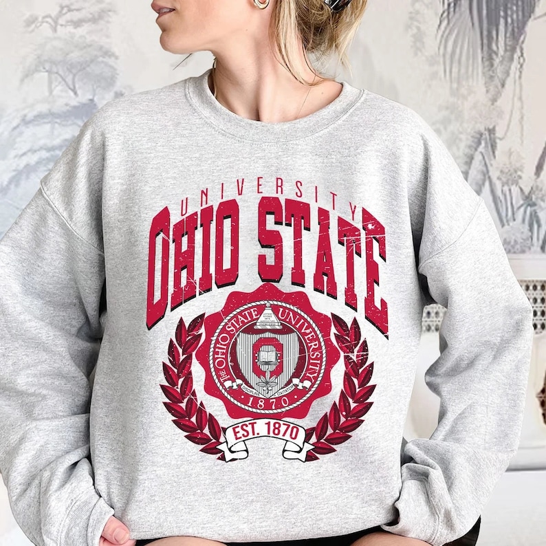 Retro Aesthetic Shirt From Ohio State University, Shirt From Ohio State ...
