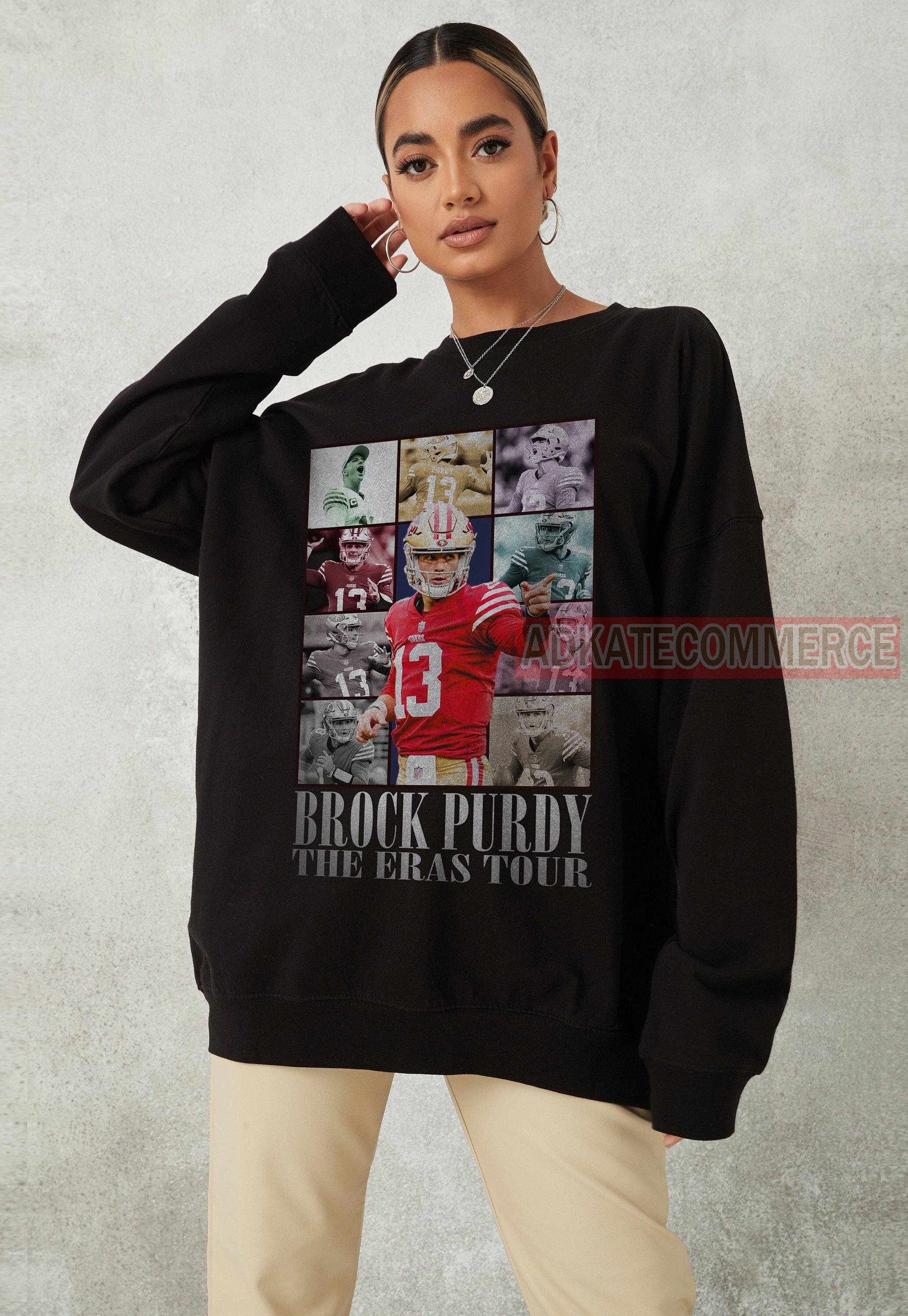 Brock Purdy the Eras Tour Shirt, Sweatshirt, Hoodie, Vintage 90s ...