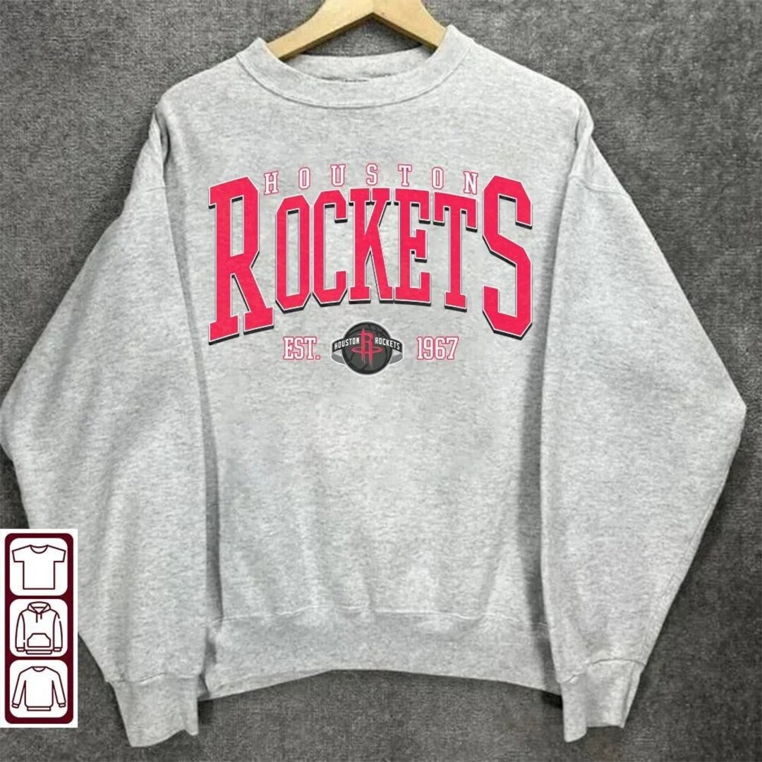 Vintage Houston Rocket Shirt, Houston Basketball Shirt, Rockets T-shirt ...