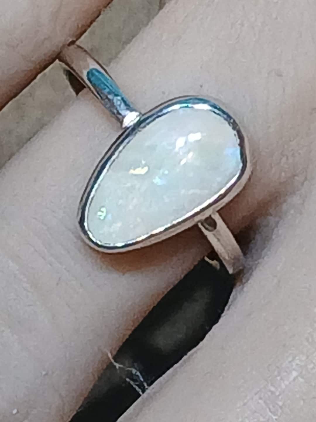 Handcrafted Australian Opal Ring - Etsy