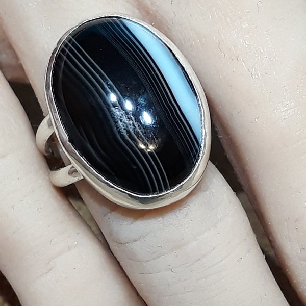 Sardonyx Ring - Etsy