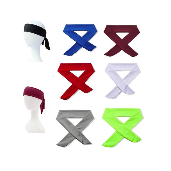 Tie Back Headband - Etsy