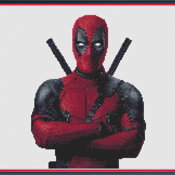 Super Hero Cross Stitch Pattern - Etsy