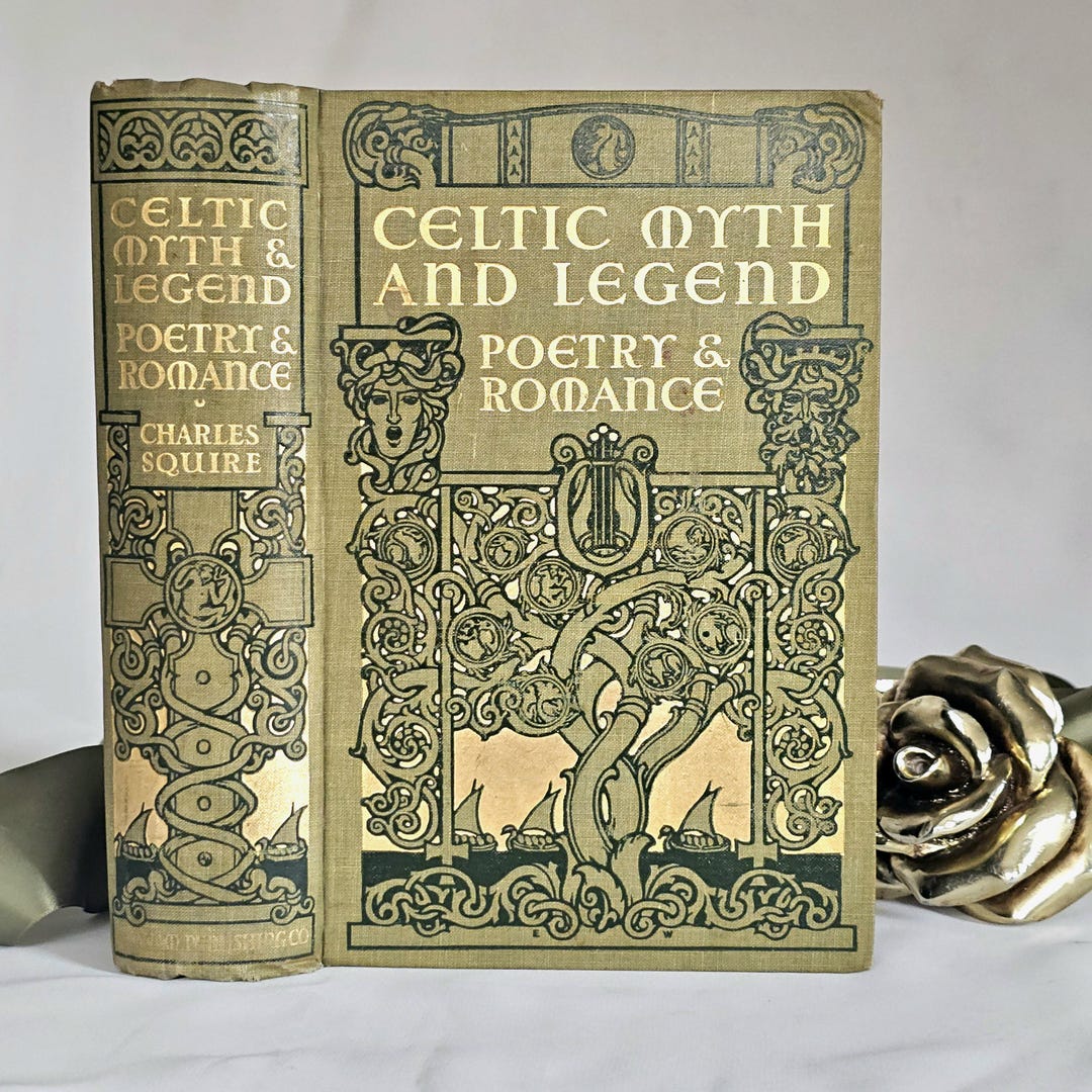 1920 Celtic Myth and Legend Poetry and Romance by Charles Squire ...