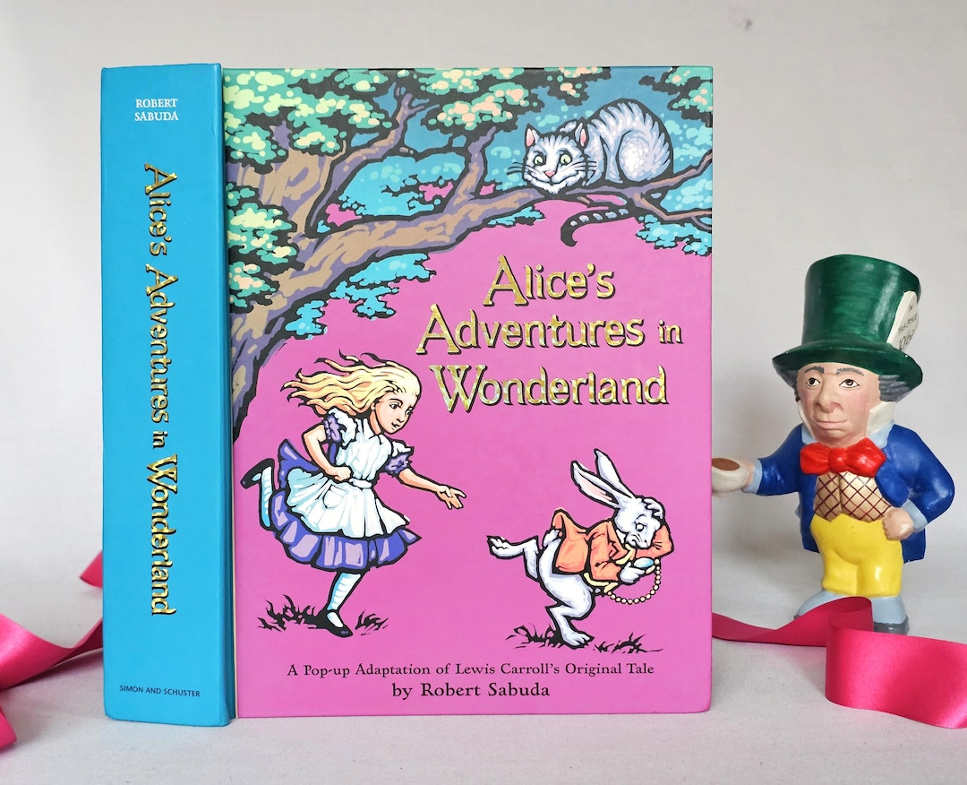 Vintage Alice in Wonderland Pop-up Book by Robert Sabuda (2003) - Etsy