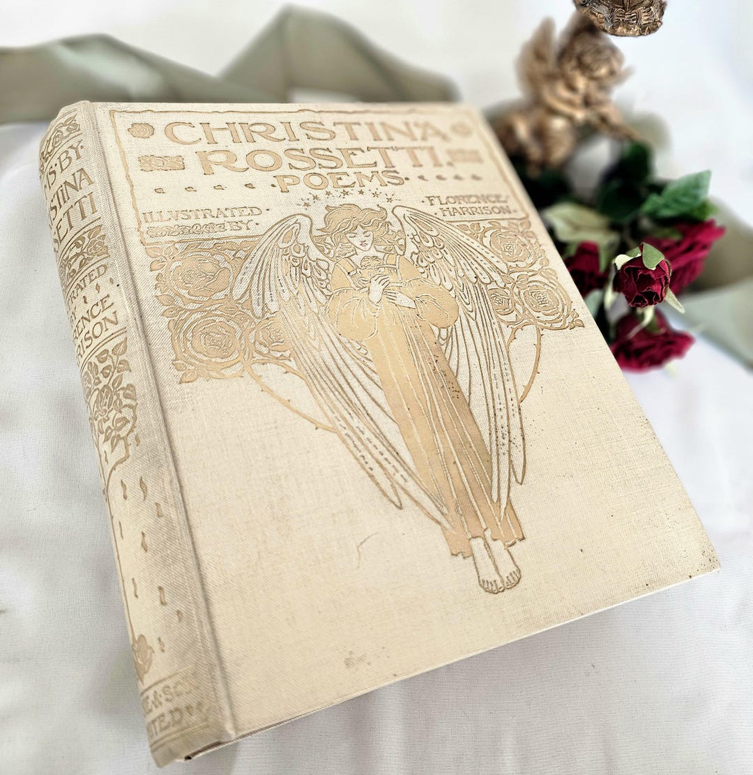 1910 Christina Rossetti Poems / Beautifully Illustrated in Colour by ...