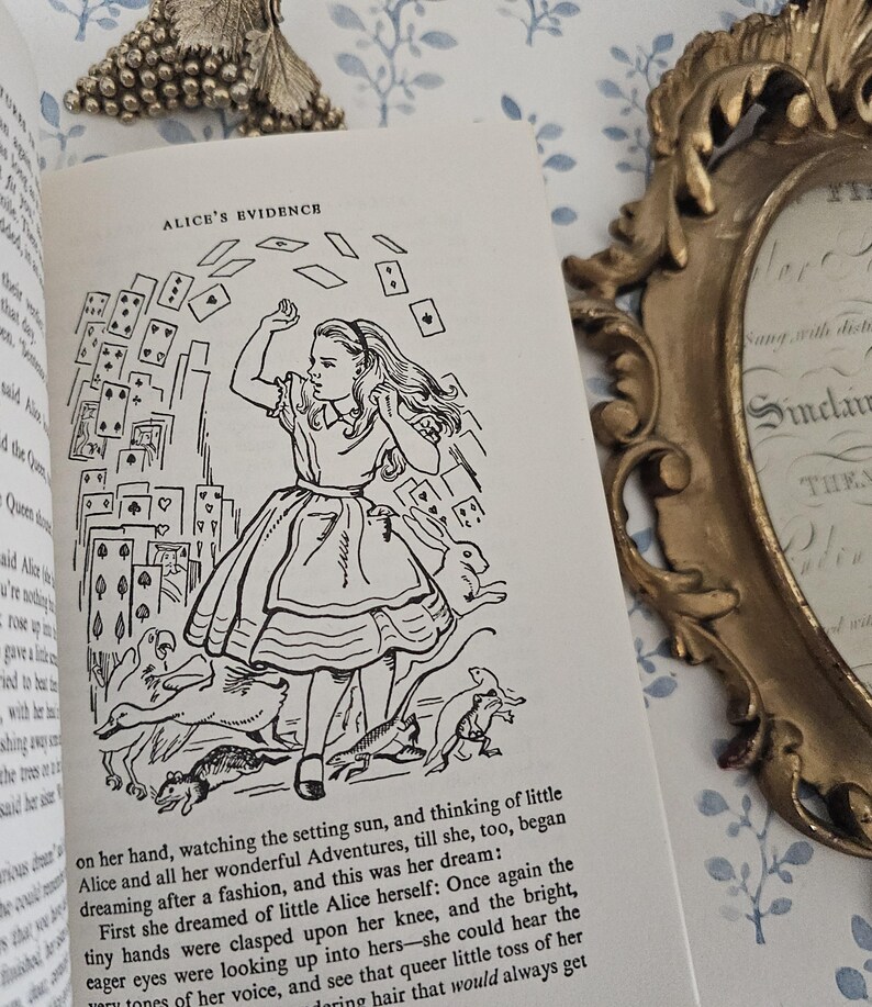 1970s Alice in Wonderland Plus Through the Looking-glass by Lewis ...