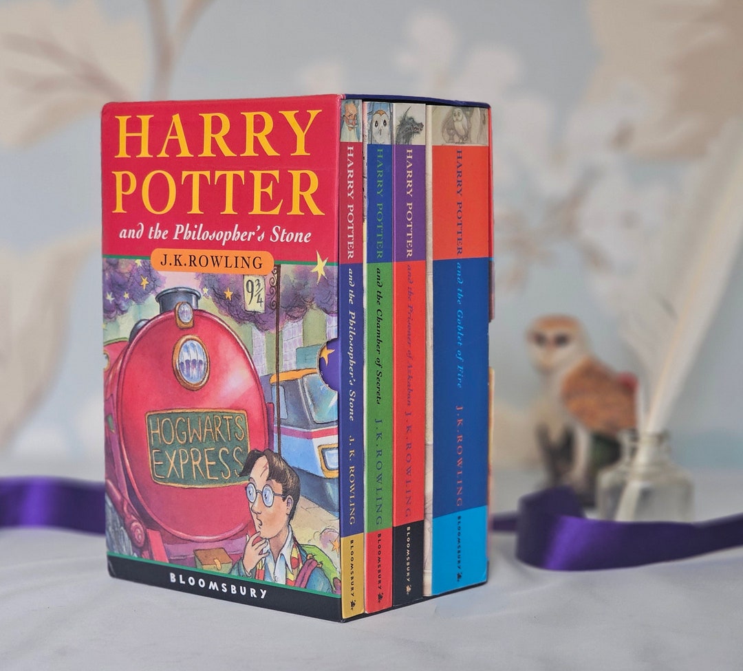 Collector's Harry Potter Four Book Set / 2000, Bloomsbury, London / in ...