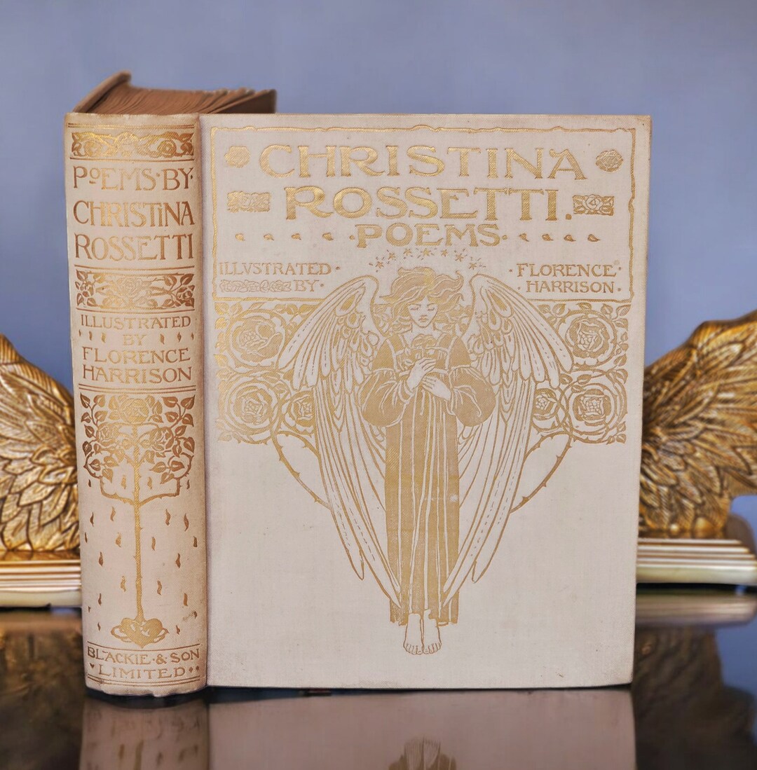 1910 Christina Rossetti Poems / Beautifully Illustrated in Colour by ...