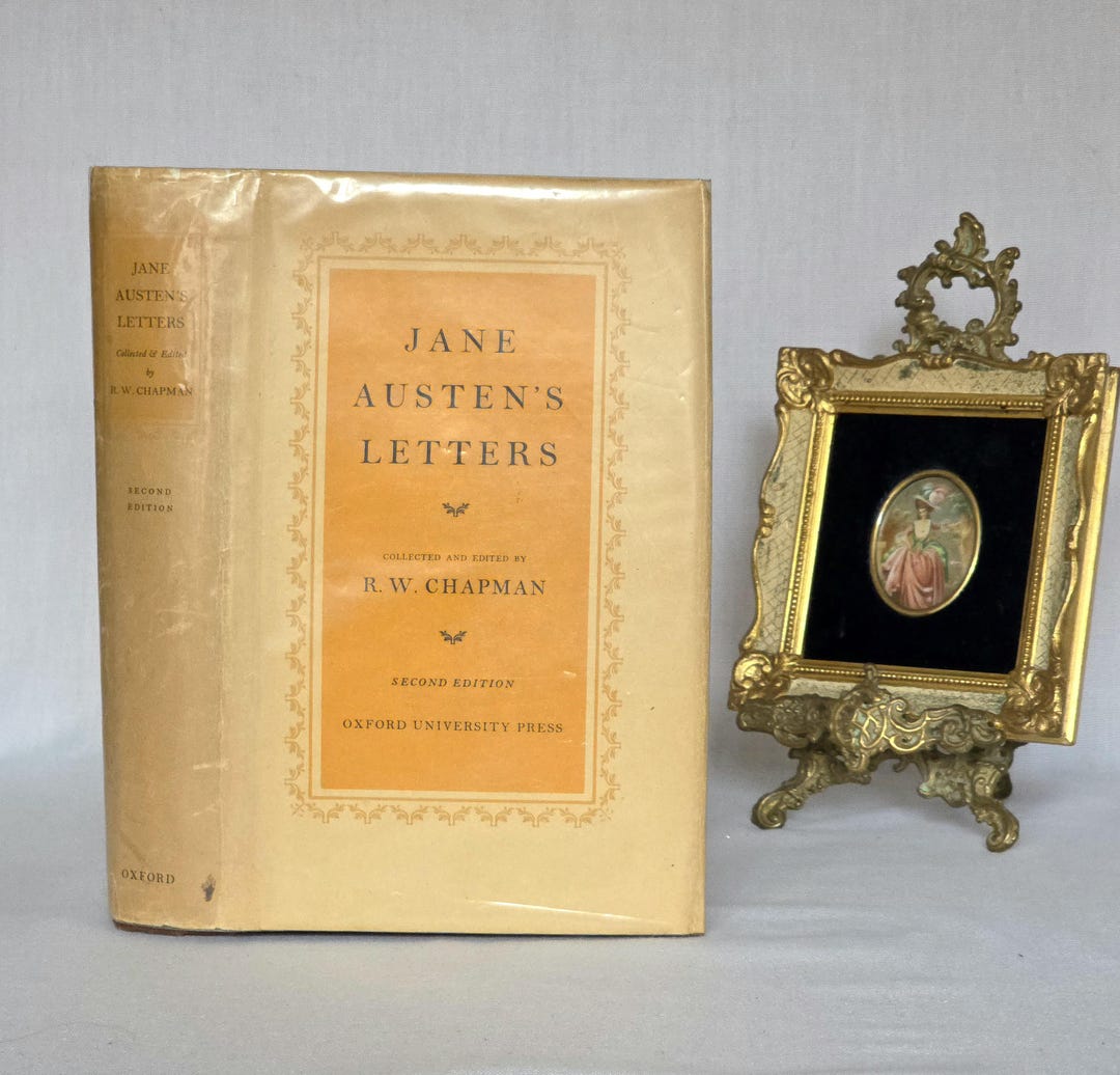 1964 Jane Austen's Letters - Comprehensive Vintage Book - Etsy