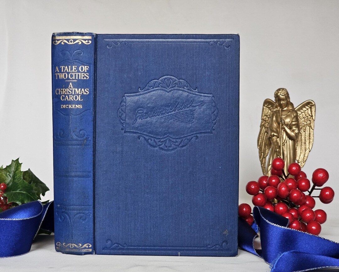 A Tale of Two Cities and A Christmas Carol by Charles Dickens / 1930s ...