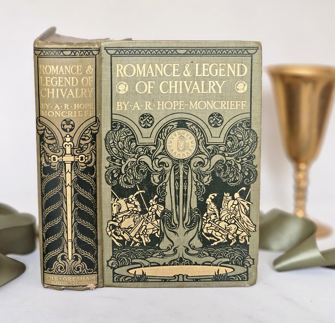Illustrated Romance & Legend of Chivalry Book - 1912 First Edition - Etsy