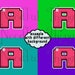 80s Retro Vintage Arcade Game Clipart Abc Alphabet Set Font Numbers ...