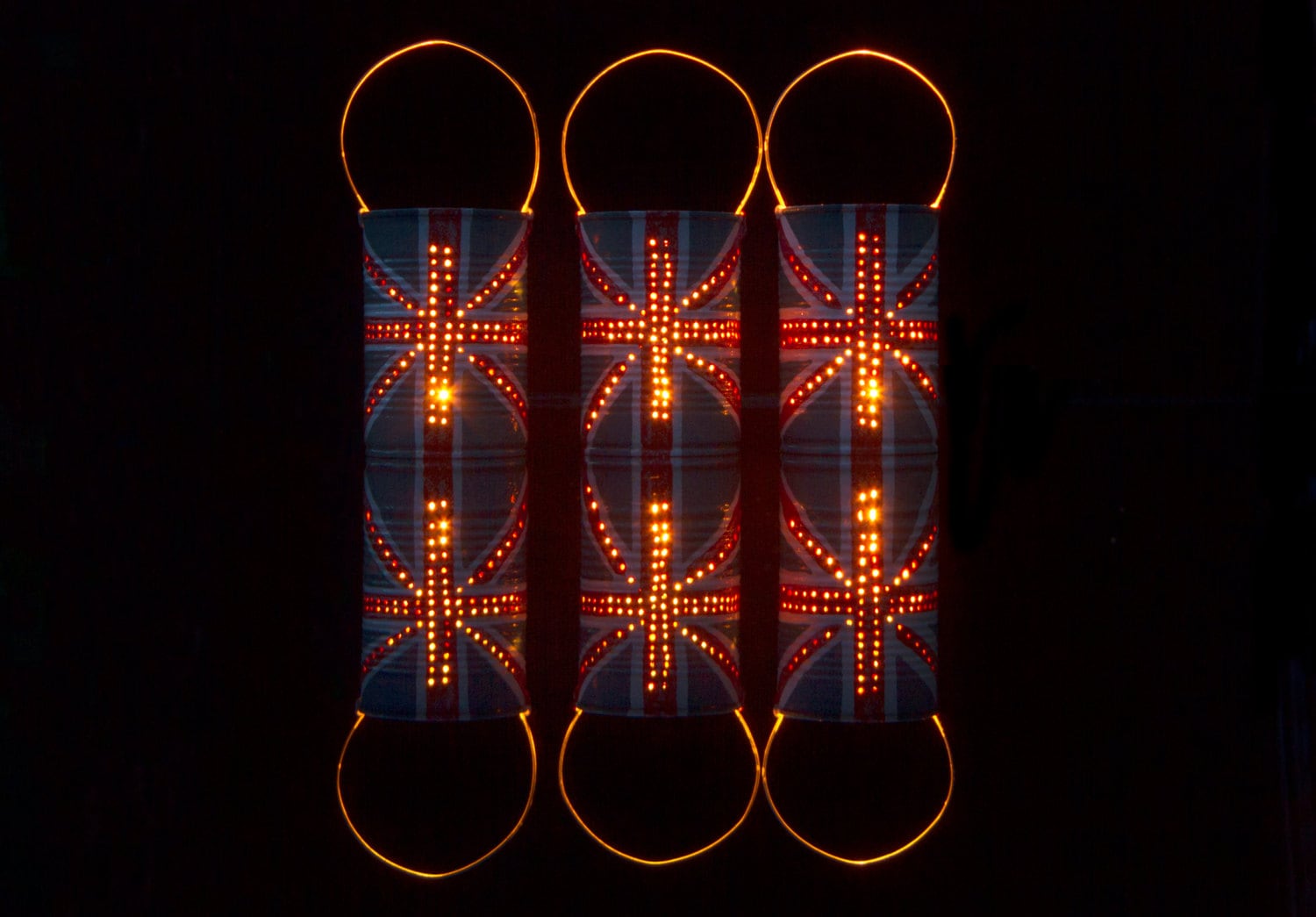 Union Jack Tin Can Lanterns - Etsy UK