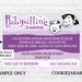 Printable Personalised Babysitting Flyer, Childcare Advert ...