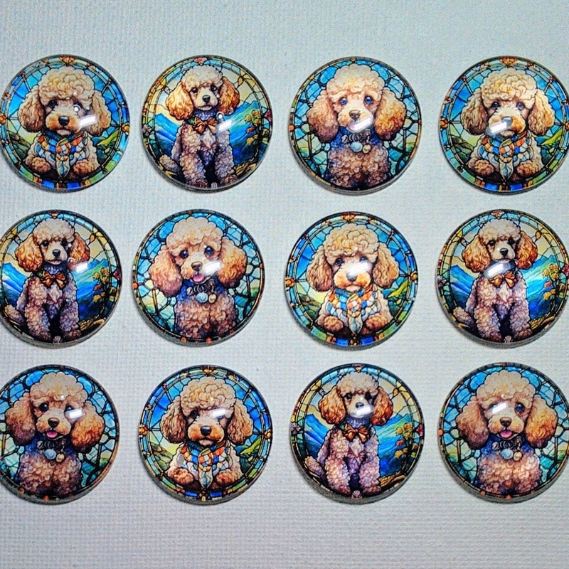 Poodle Magnet - Etsy