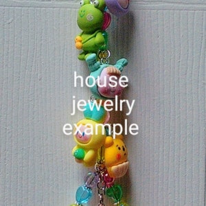 KAWAII Cute HAPPY CHARMS Car Suncatcher car or House Jewelry Birthday ...
