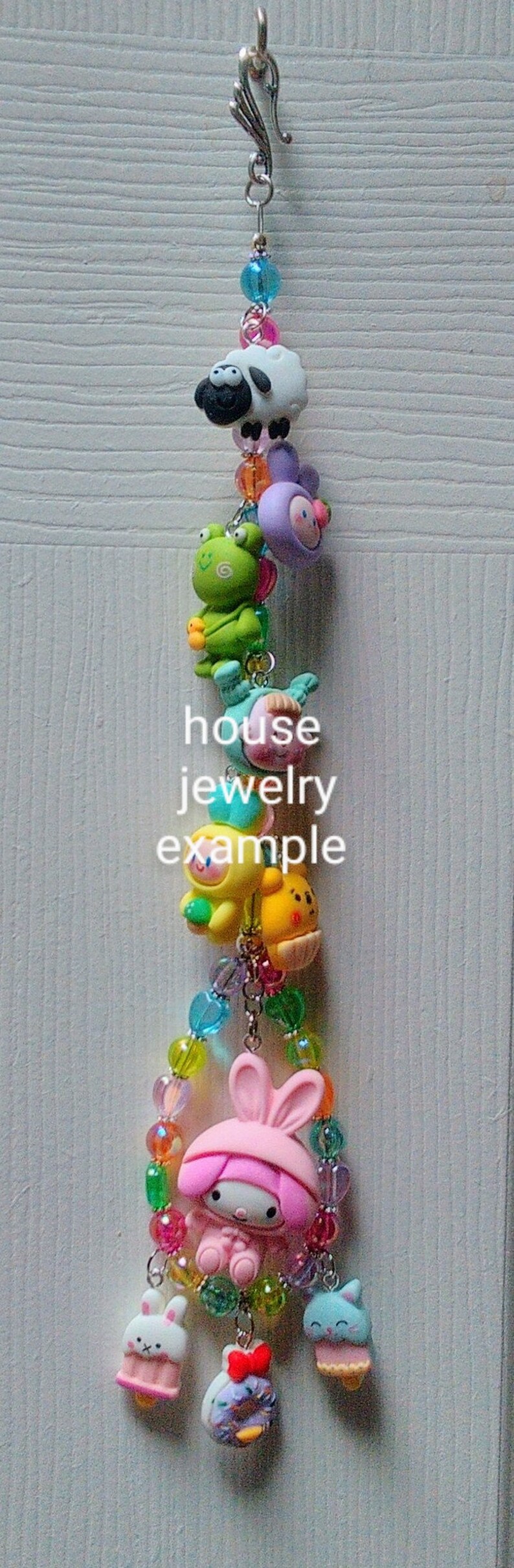 KAWAII Cute HAPPY CHARMS Car Suncatcher car or House Jewelry Birthday ...