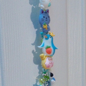 KAWAII Cute HAPPY CHARMS Car Suncatcher car or House Jewelry Birthday ...
