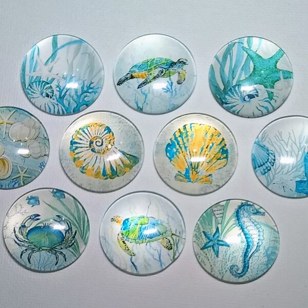 Sea Glass Magnets - Etsy