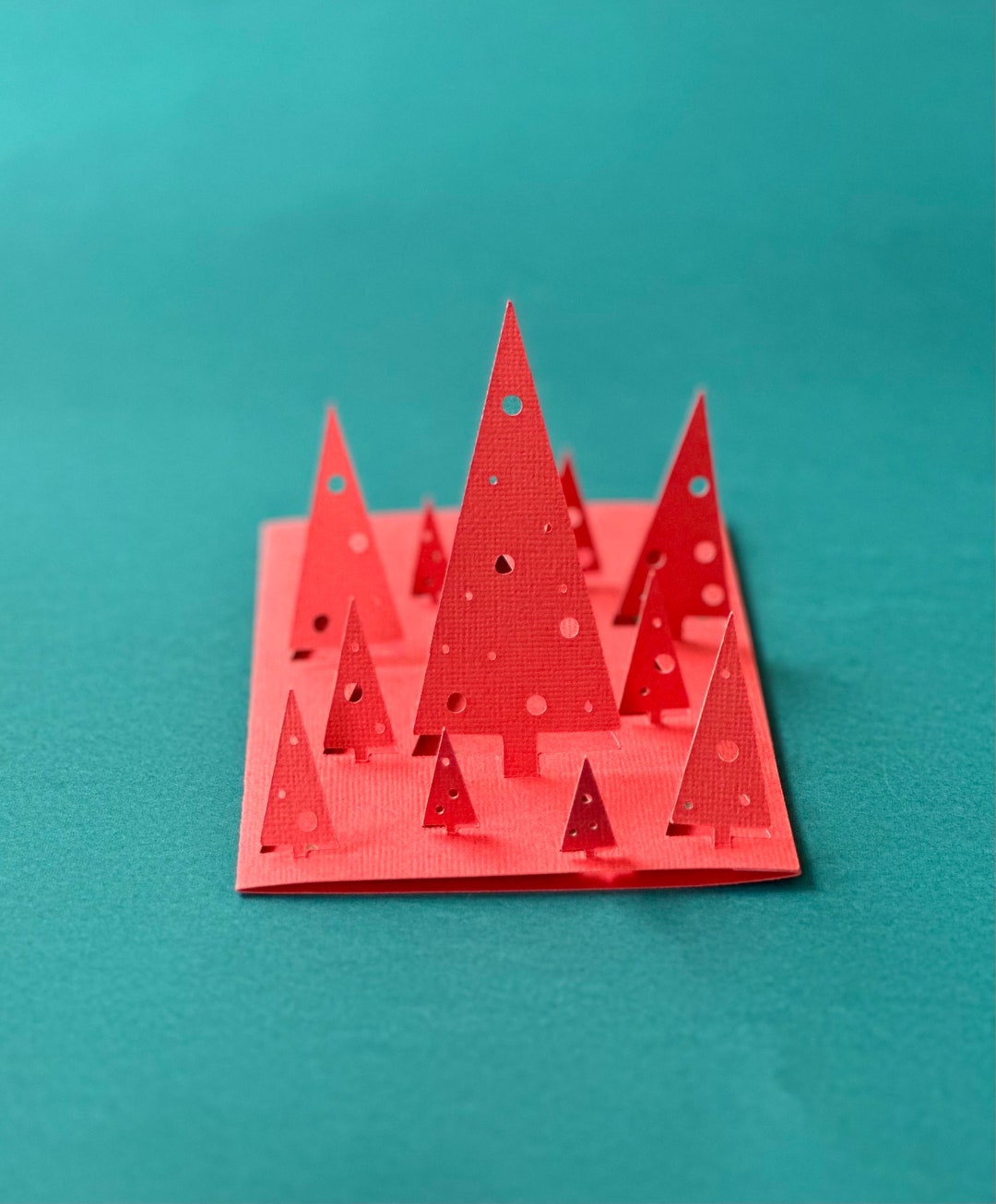 Handmade Pop up Christmas Card - Etsy