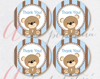 Teddy bear thank you | Etsy