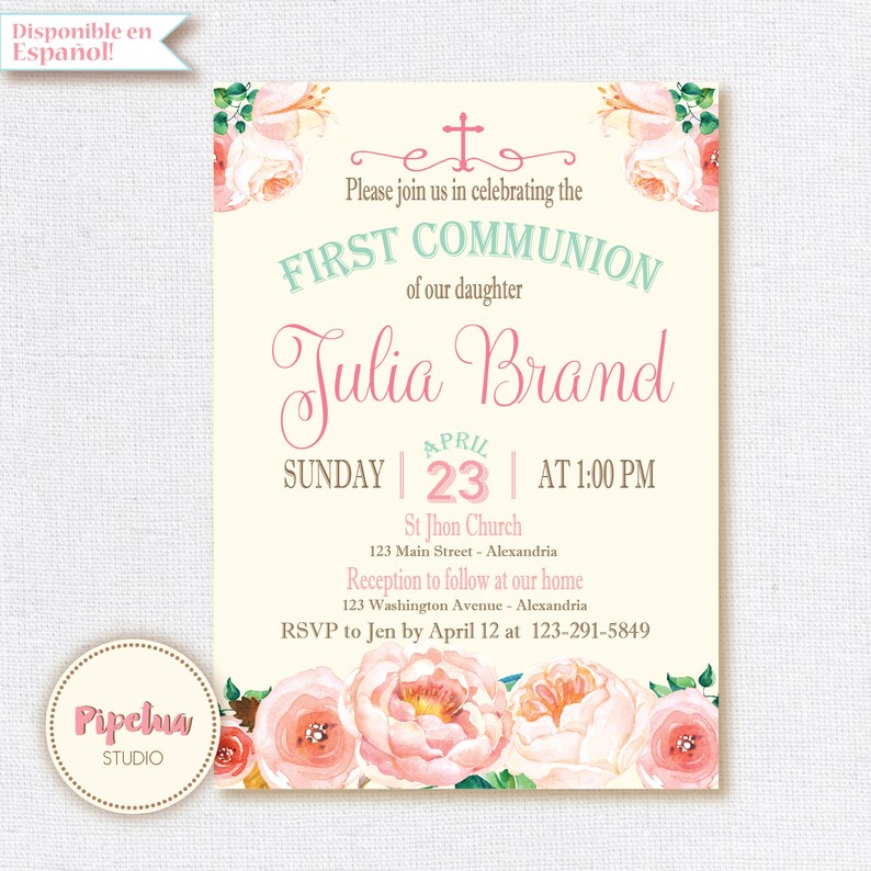 Communion Sign. Holy Communion Poster. First Holy Communion - Etsy