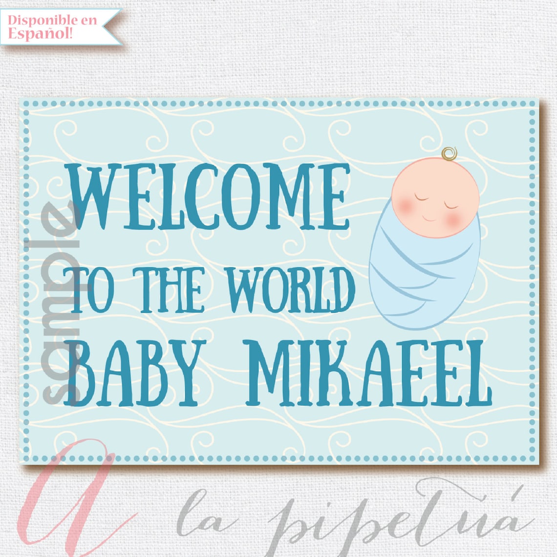 Welcome Baby Sign. Nursery Sign. Baby Poster . Printable - Etsy