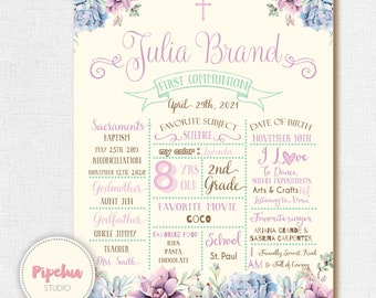 Communion Poster. First Communion Poster. First Holy Communion Poster ...