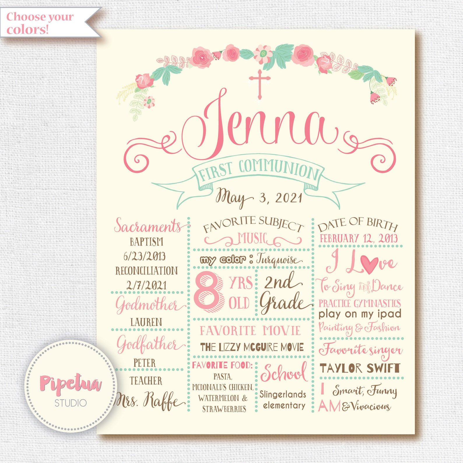 Communion Poster. Baptism Poster. Holy Communion Poster. First - Etsy