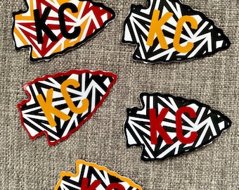 Kansas City Chiefs Decals - Etsy