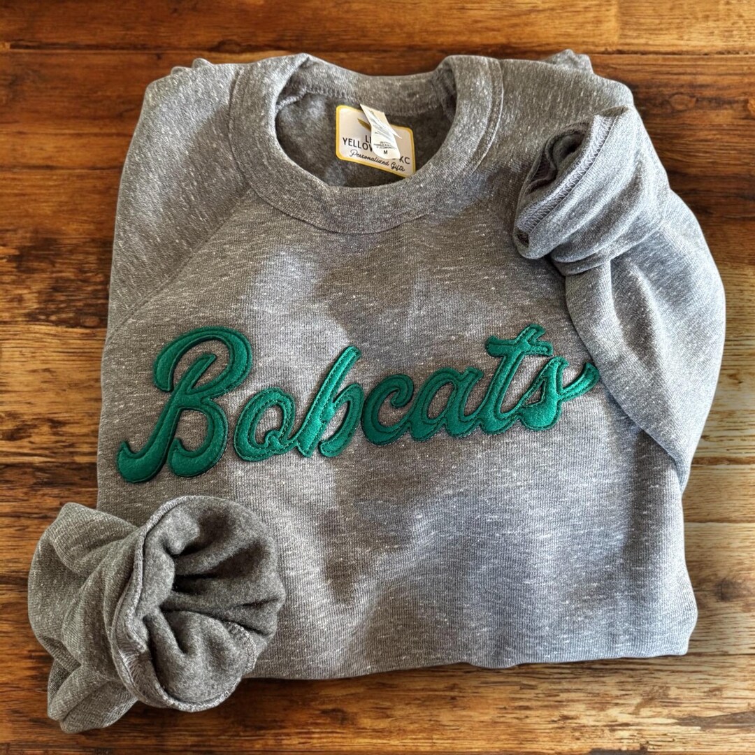 Custom Embroidered Sweatshirt | Personalized Vintage-like Sweatshirt ...