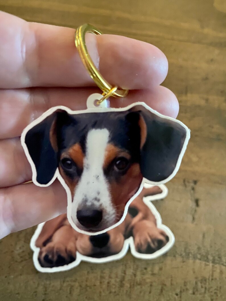 Custom Pet Keychain Custom Dog Acrylic Keychain Custom Cat - Etsy