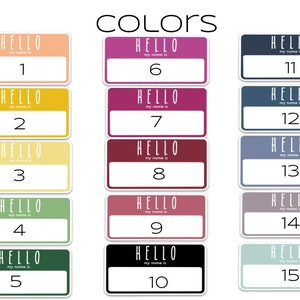 Baby Introduction Stickers | Hello, My Name Is...stickers ...