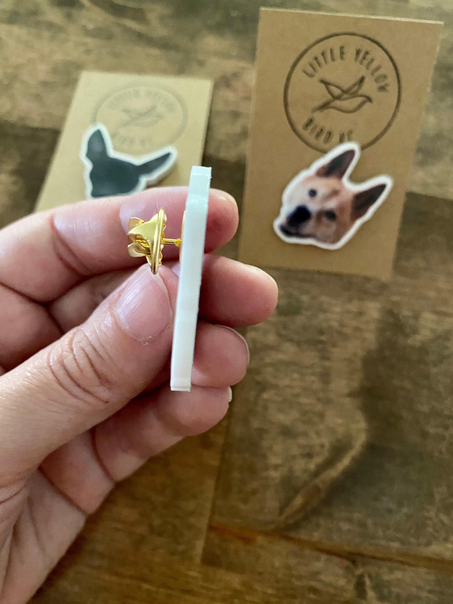 Custom Pet Pin Personalized Dog Acrylic Brooch Custom Cat | Etsy