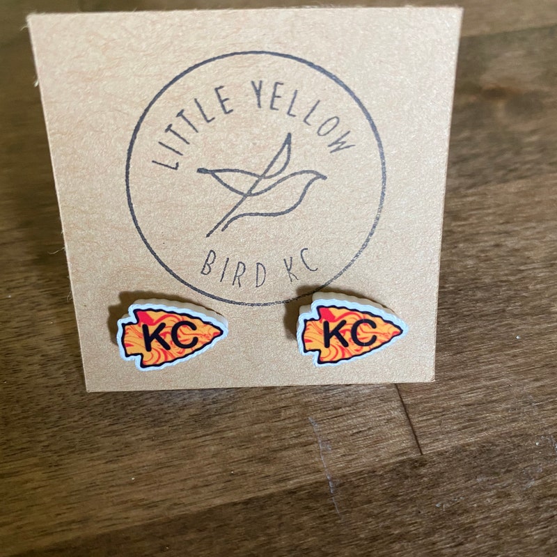 Kansas City Chiefs Earrings - Etsy