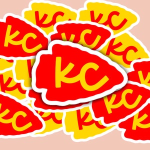 KC Chiefs Vinyl Decals | Kansas City Chiefs Vinyl Stickers | Arrowhead ...