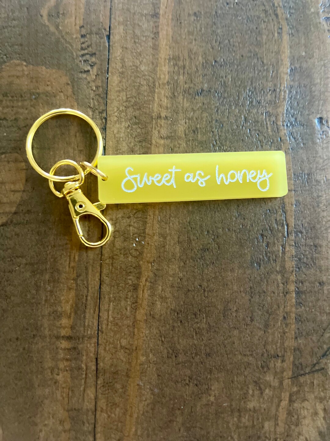 Girl Power Acrylic Keychain | Women Empowerment Inspirational Keychain ...