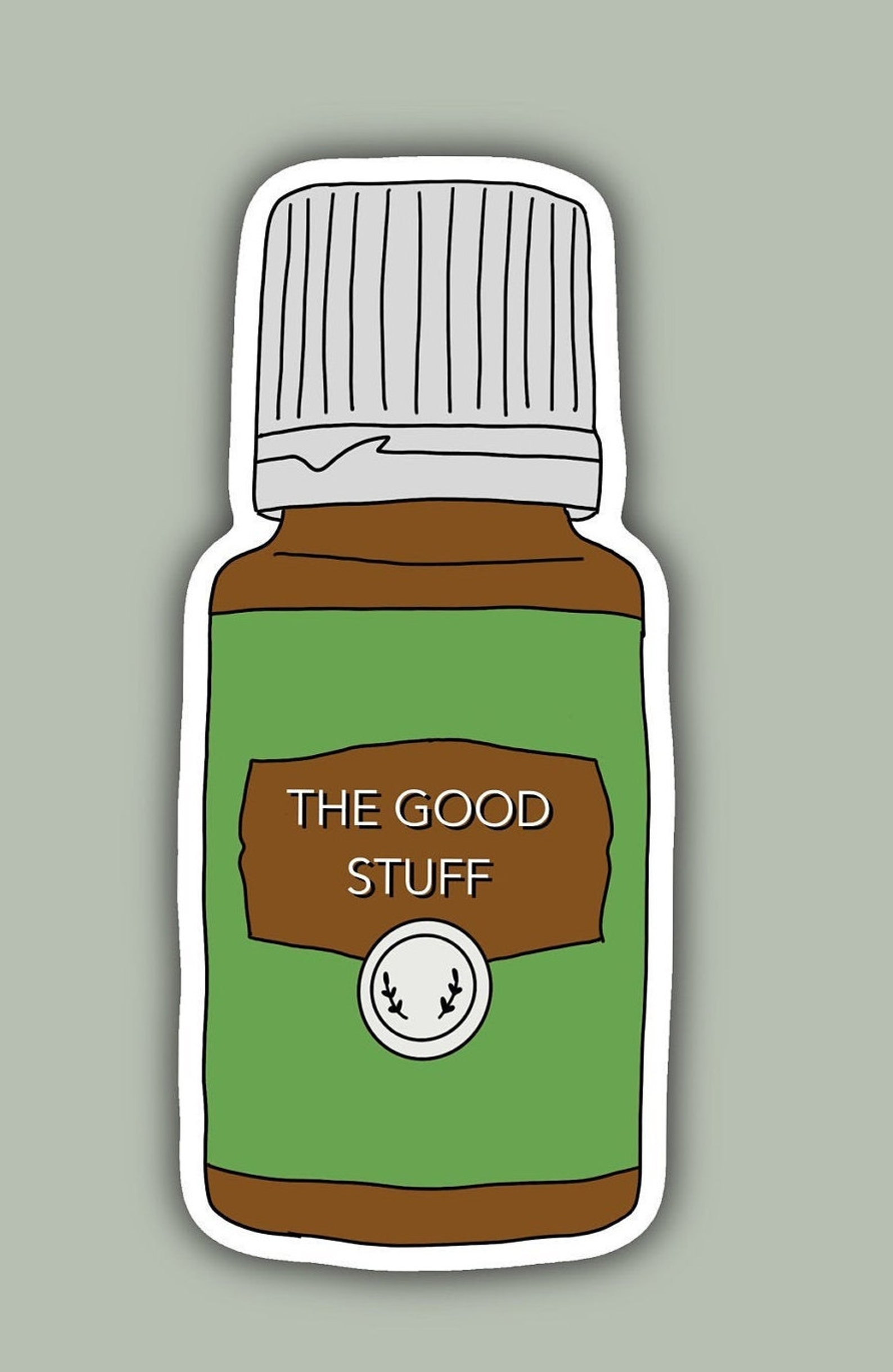 Essential Oils Vinyl Decals EO Stickers Essential Oil - Etsy