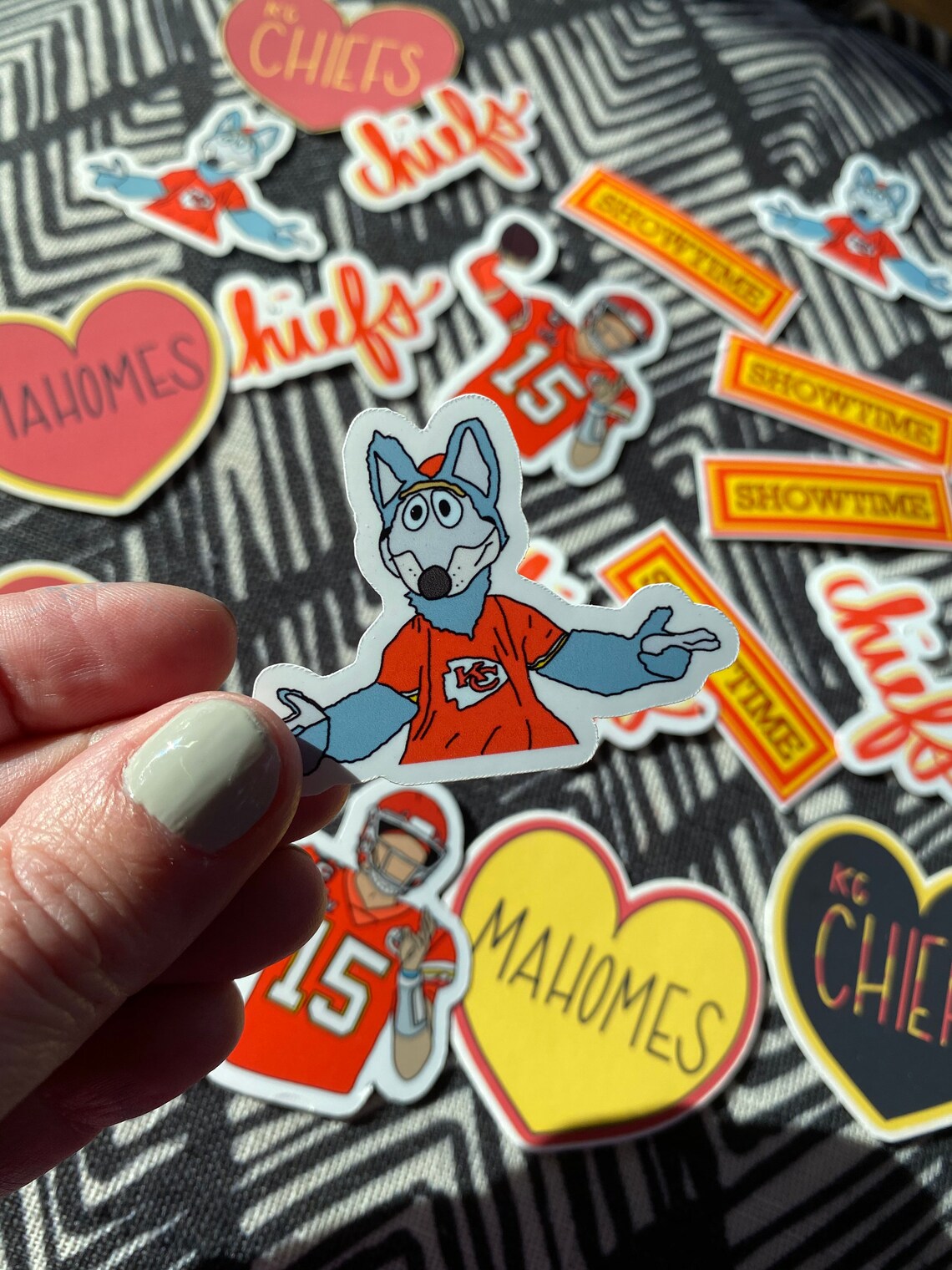 KC Chiefs Vinyl Decals Mahomes Vinyl Decal KC Wolf Vinyl - Etsy.de