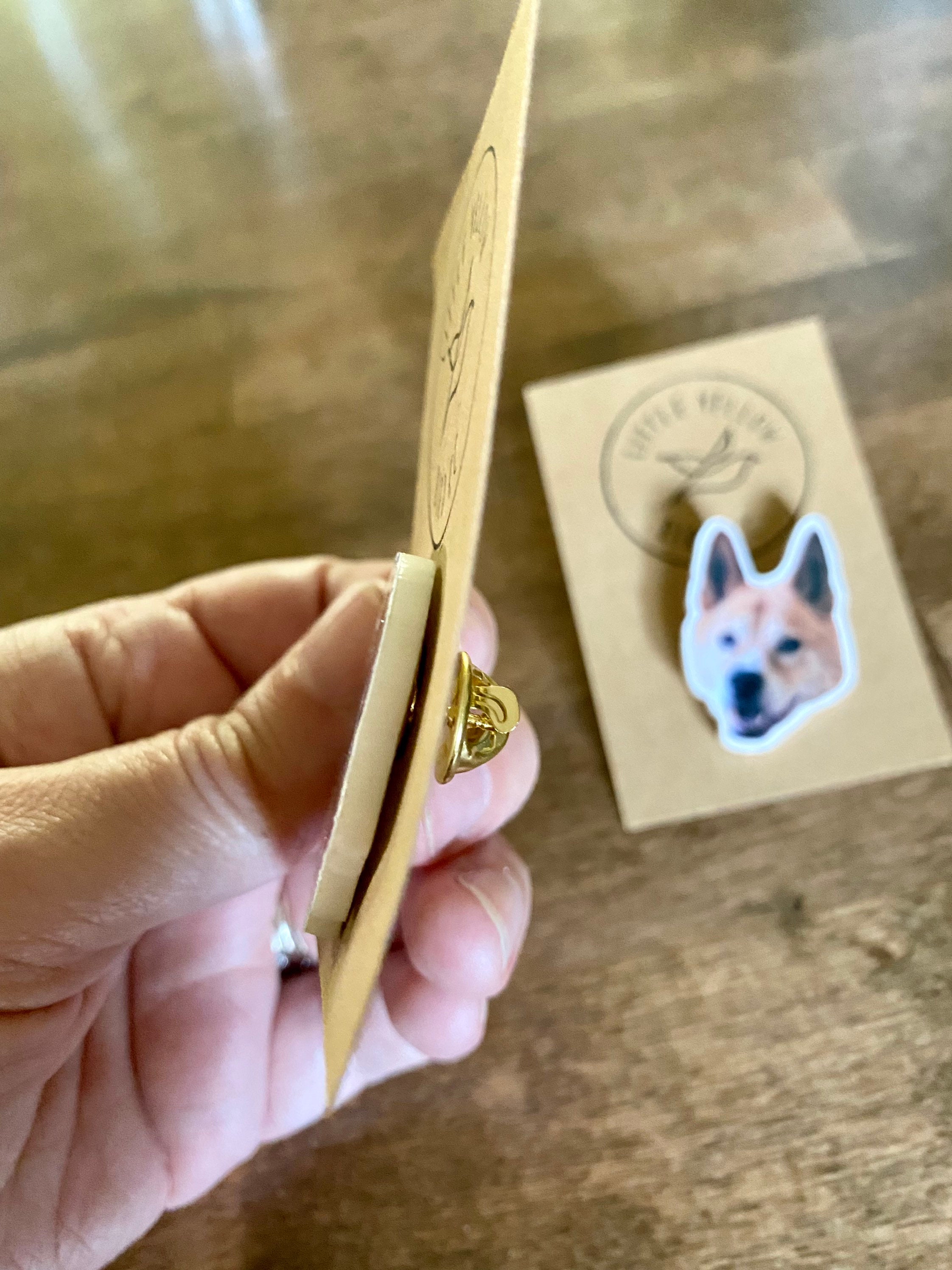 Custom Pet Pin Personalized Dog Acrylic Brooch Custom Cat - Etsy