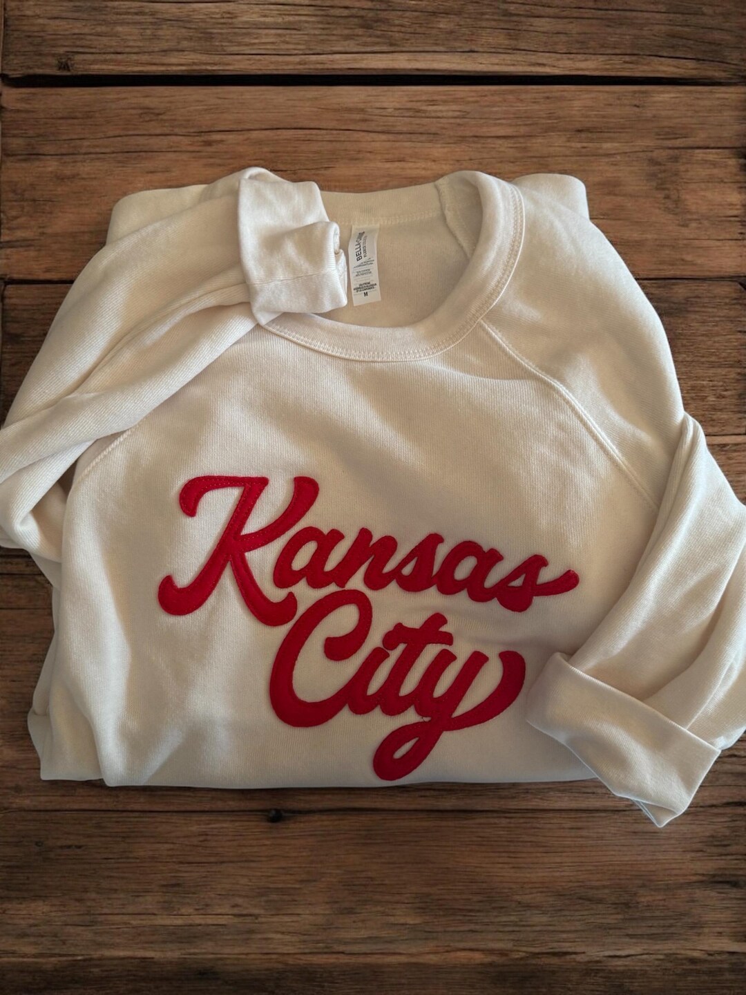 Kansas City Sweatshirt | KC Embroidered Sweatshirt | Vintage Inspired ...