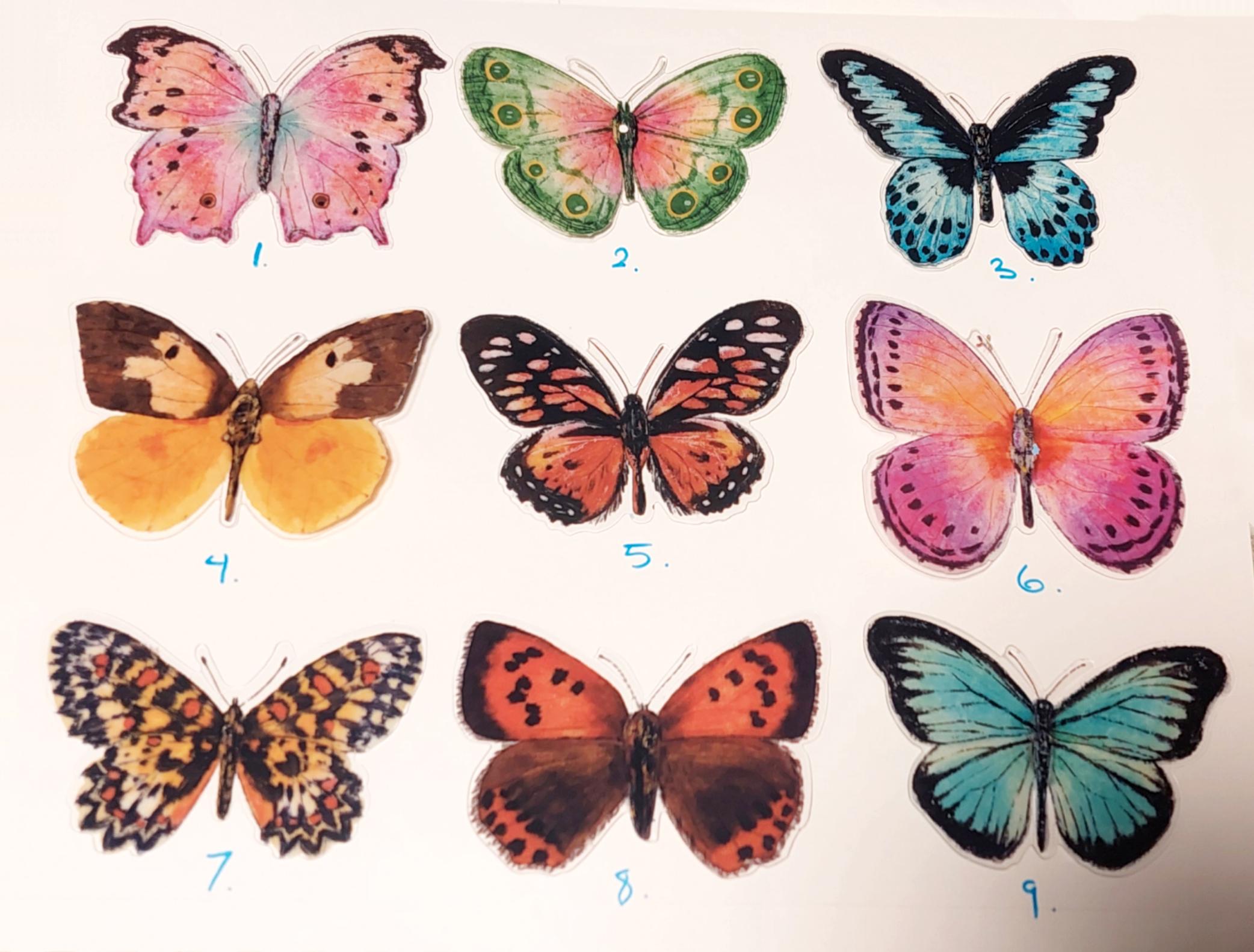Fancy Dramatic Butterfly Toppers for Paireyewear - Etsy