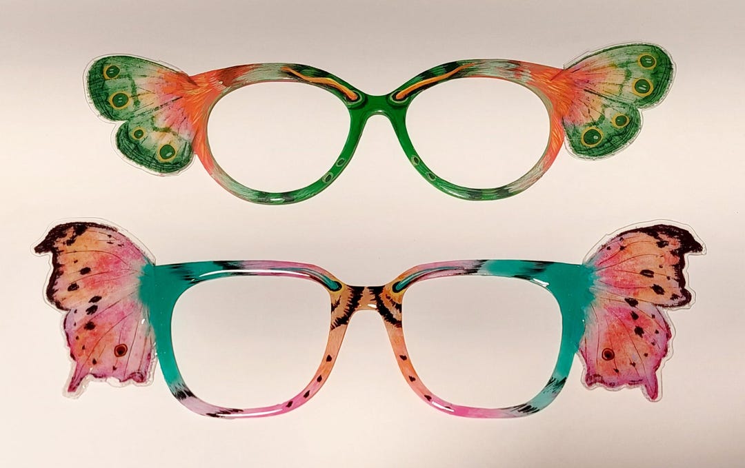 Fancy Dramatic Butterfly Toppers for Paireyewear - Etsy