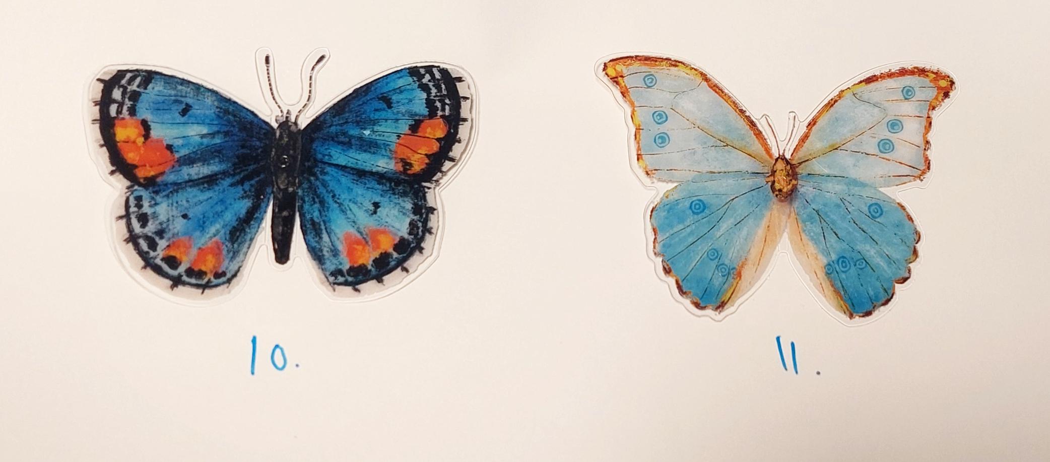Fancy Dramatic Butterfly Toppers for Paireyewear - Etsy