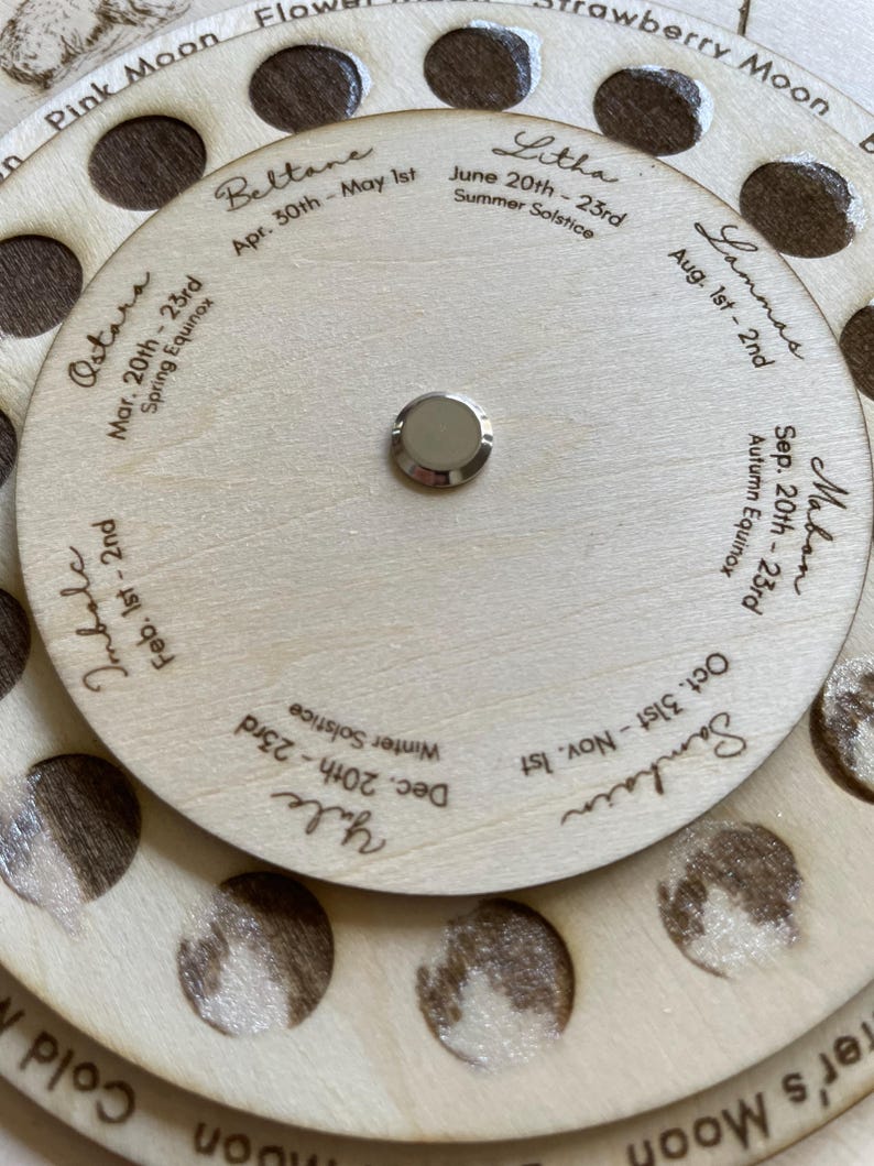 Perpetual Calendar AND Wheel of the Year / Original Artist ...
