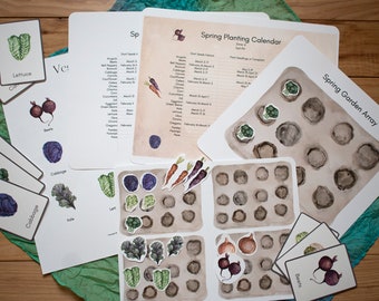 Zone 6 Garden Planner - Etsy