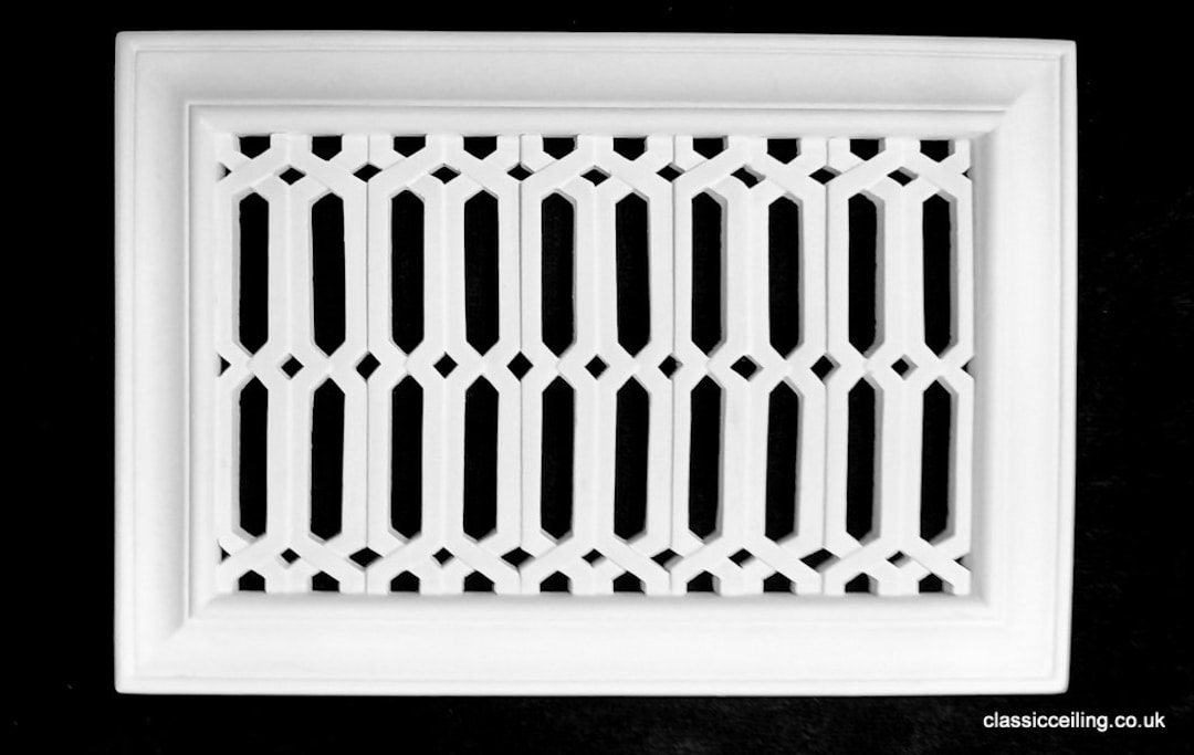 Modern Vent Cover 12x8 Gothic Design 300mm X 210mm X 15mm - Etsy UK
