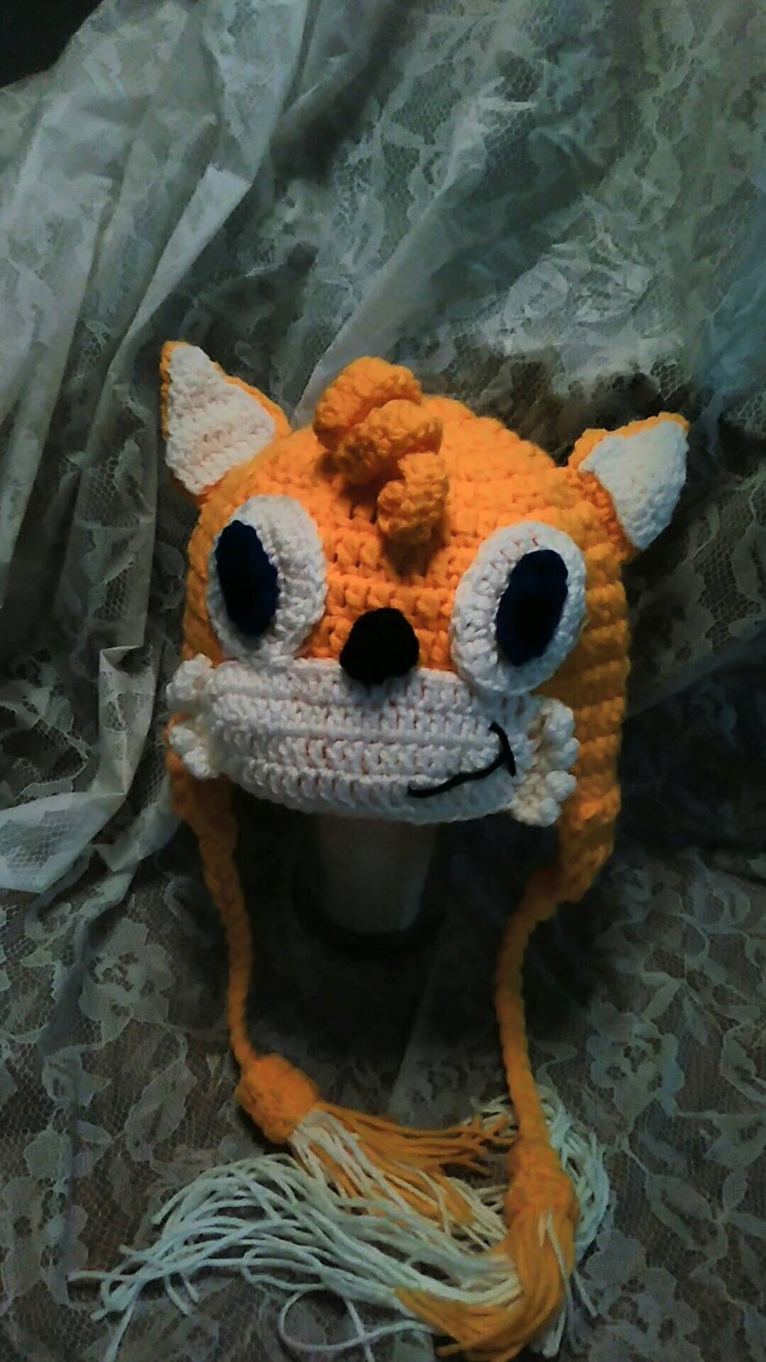 Tails Inspired Crochet Hat - Etsy